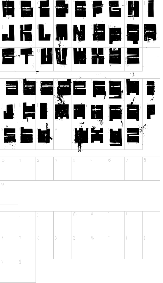 Valimo RMX Schriftart - kostenloser Download des Font und Übersicht über die Schrift ...